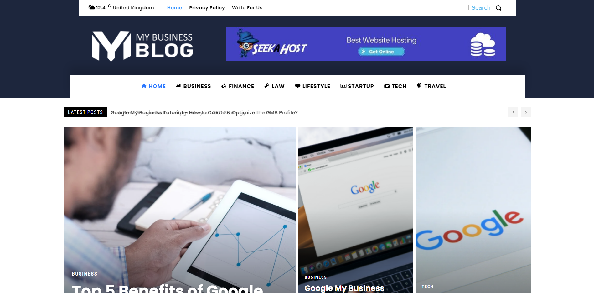 To10 UK Business Blogs Every Startup Should Be Following | Dinesh Kumar VM